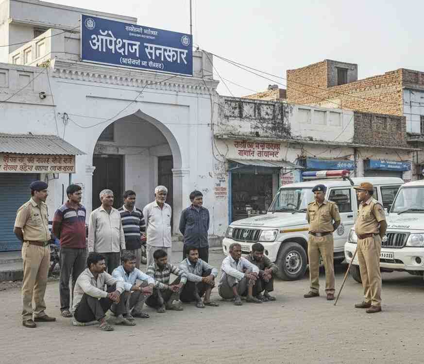 ऑपरेशन संस्कार के तहत सागवाड़ा पुलिस की बड़ी कार्रवाई, 12 जनों को किया ...