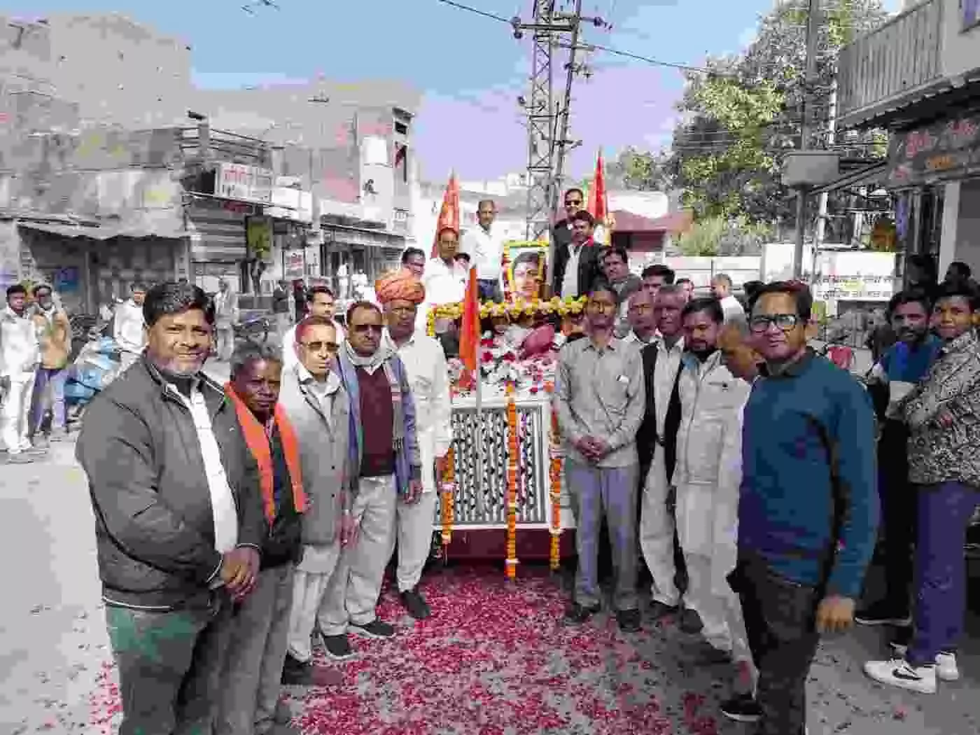 निंबाहेड़ा: माता सावित्रीबाई फुले की 195वीं जयंती पर भव्य शोभायात्रा ...