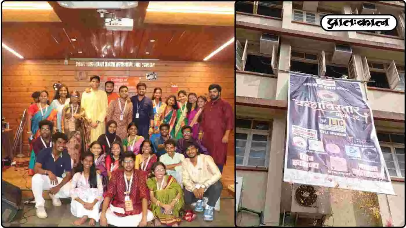 एस.आई.ई.एस. महाविद्यालय का शिवविचार आधारित ‘कलाविस्तार–2025' | SIES ...