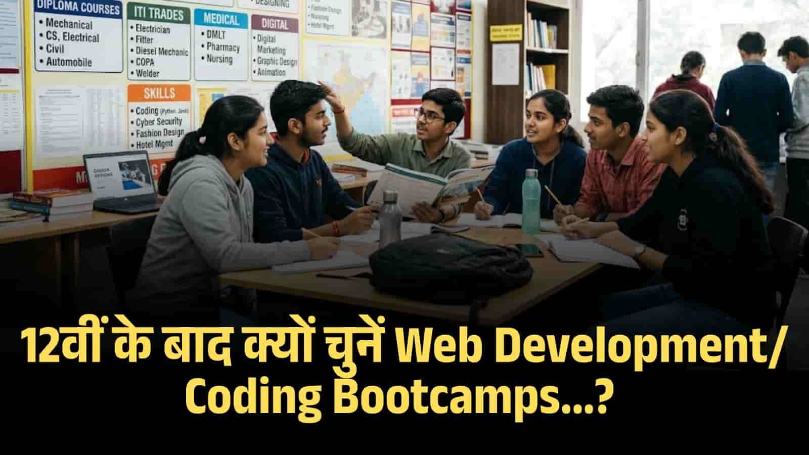 12वीं के बाद क्यों चुनें Web Development/Coding Bootcamps? Coding से ...