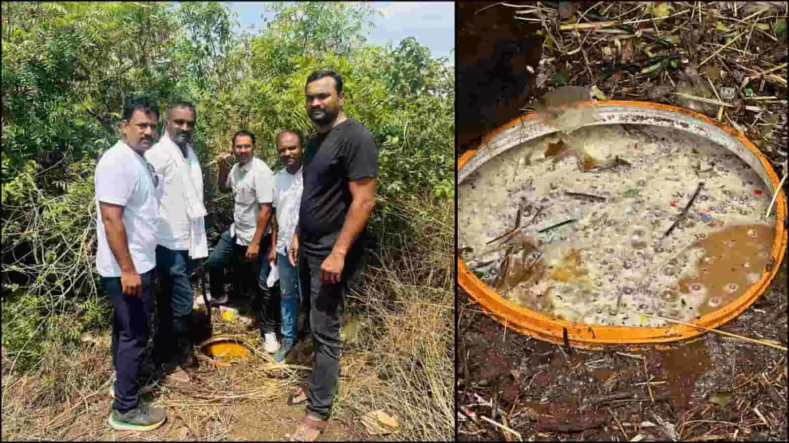 लातूर पुलिस की बड़ी कार्रवाई: अवैध शराब भट्टी और निर्मित रसायन नष्ट ...