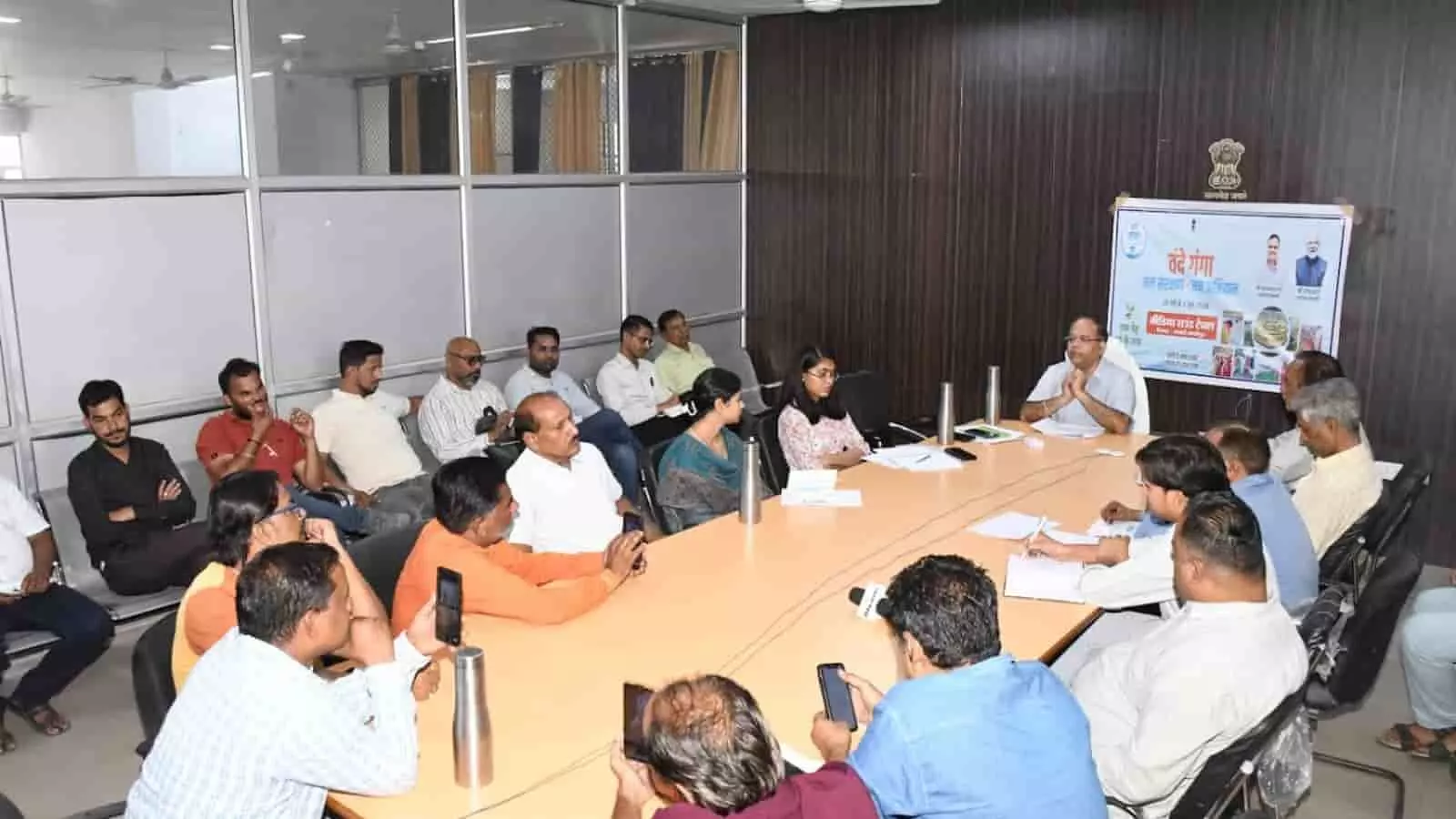 सवाई माधोपुर: वंदे गंगा जल संरक्षण अभियान पर मीडिया राउण्ड टेबल ...