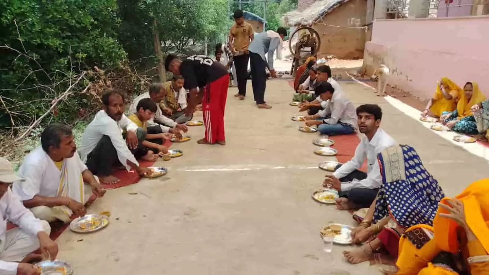 भुसावर: नगरकोट चामुंडा देवी मंदिर में आयोजित हुआ विशाल भंडारा | Massive ...