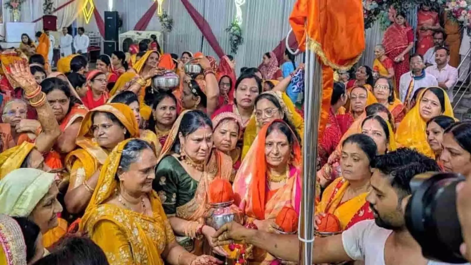 बारां: भव्य घट यात्रा के साथ 1008 श्री सिद्ध चक्र महामंडल विधान व विश्व ...