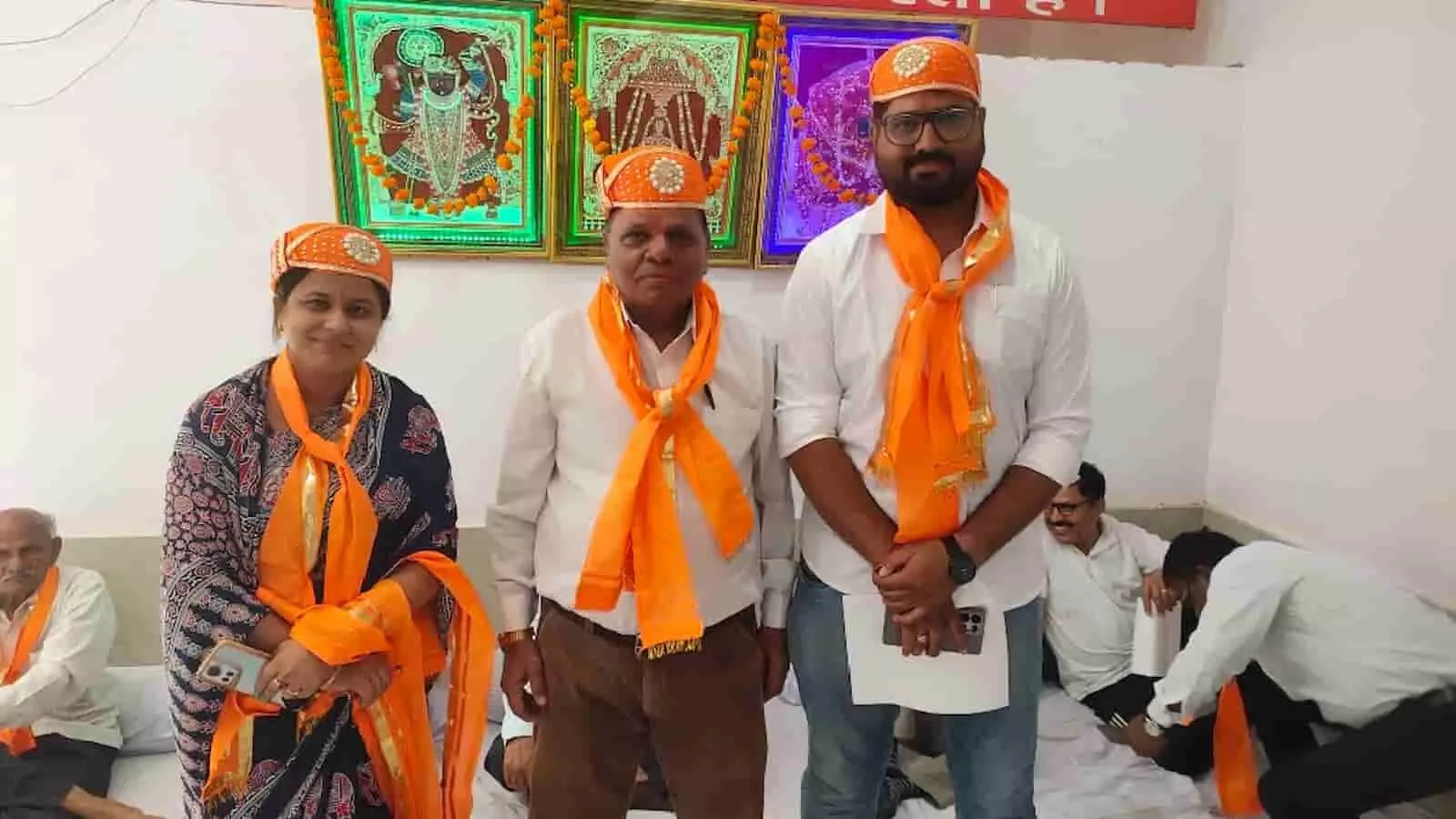 त्रिवेदी मेवाड़ा ब्राह्मण समाज जवास के चुनाव संपन्न, हरीश पानेरी बने ...
