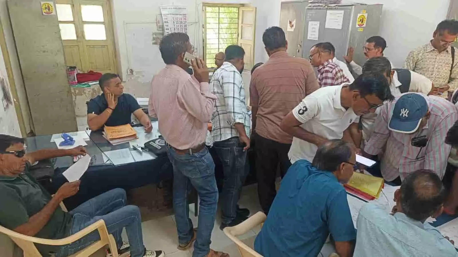 जनगणना सामग्री जमा प्रक्रिया दूसरे दिन भी जारी, मावली तहसील में ...